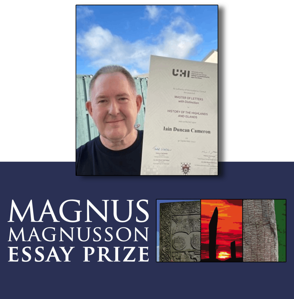2023 Magnus Magnusson Prize Winner Announced - Scottish Society for ...